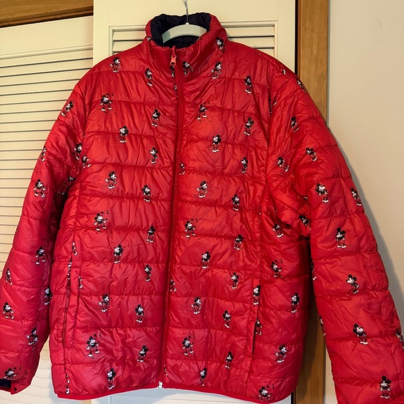 Disney | Jackets & Coats | Disney Mickey Mouse Puffer Jacket | Poshmark